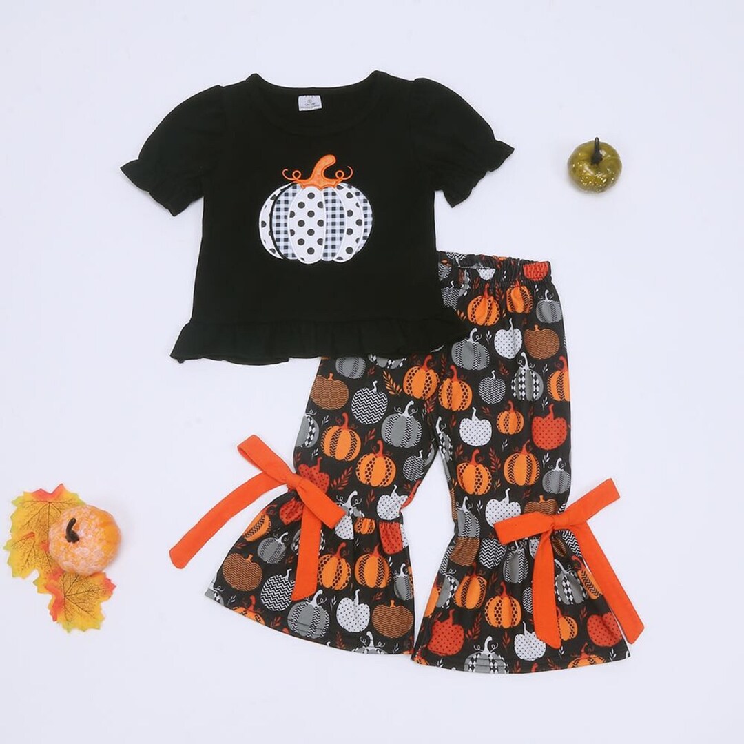Sweet Little Pumpkin Pants Set - Etsy