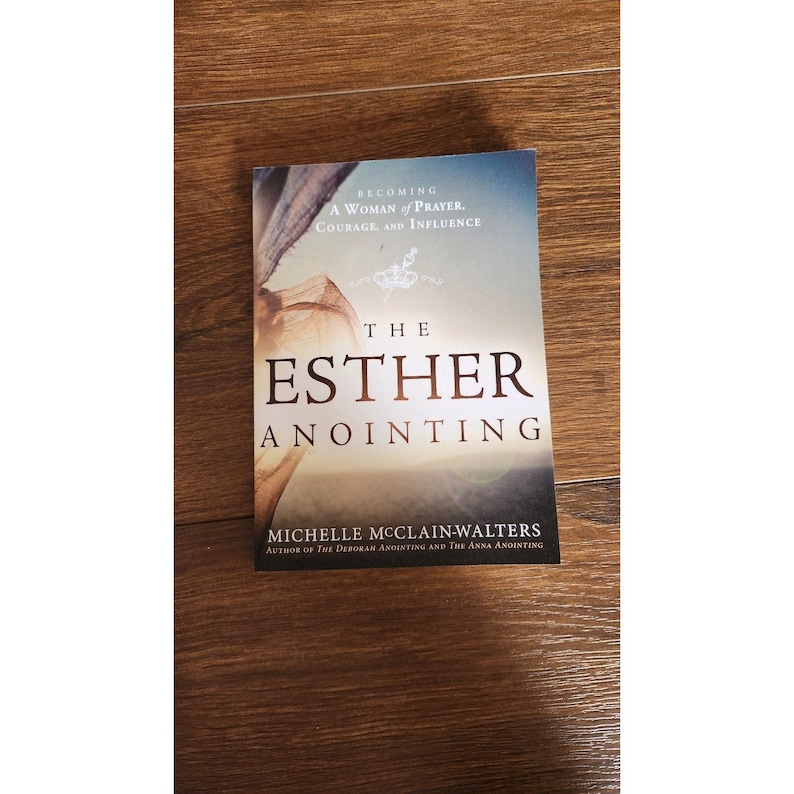 The Esther Anointing Michelle Mcclain-walters Christian Book - Etsy