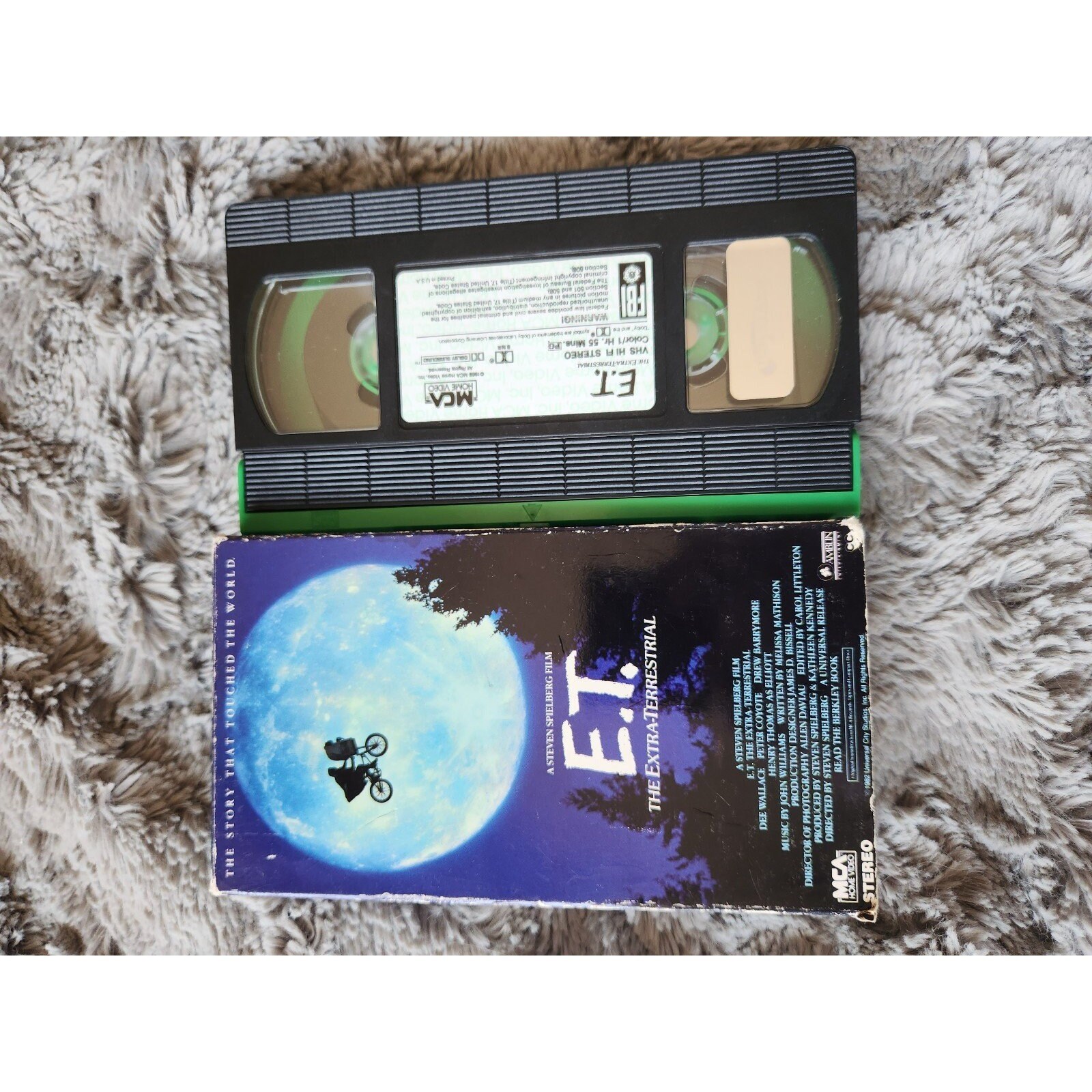 Vintage E.T. VHS Tape - Etsy