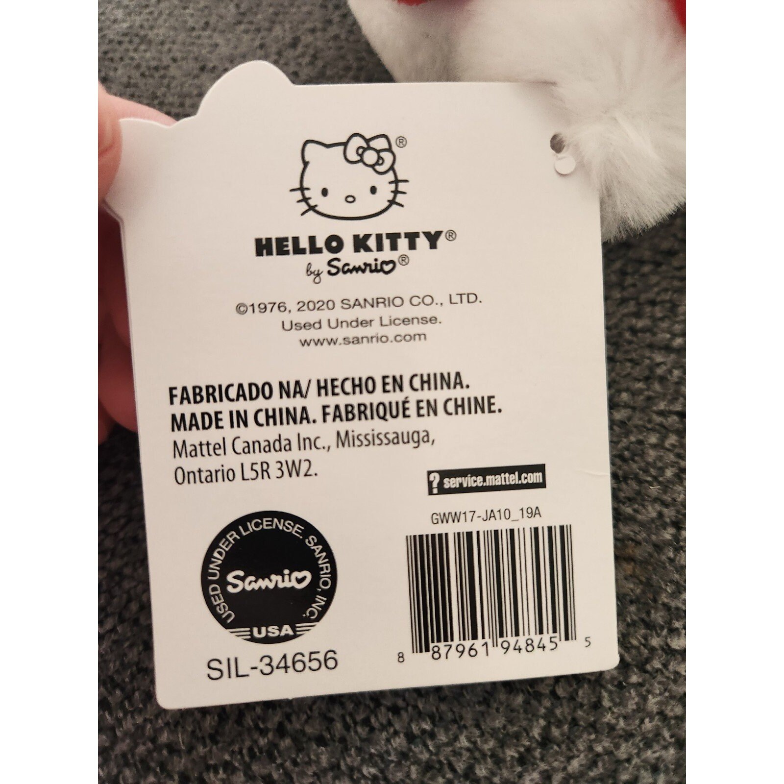 Fuzzy Hello Kitty and Friends Plush 10 Sanrio Stuffed Animal - Etsy