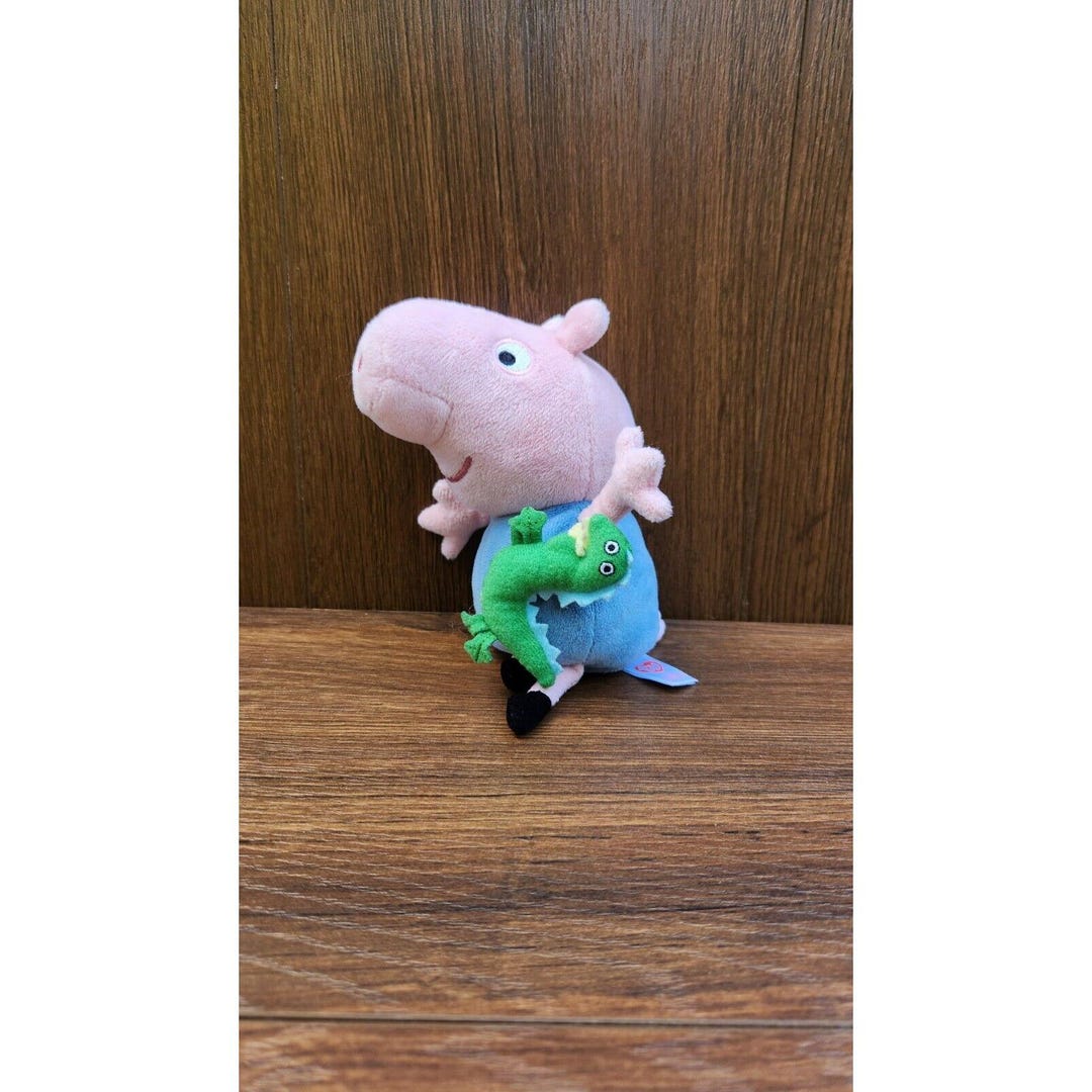 George Peppa Pig 8" TY Dinosaur Plush Doll Stuffed Animal Toy - Etsy