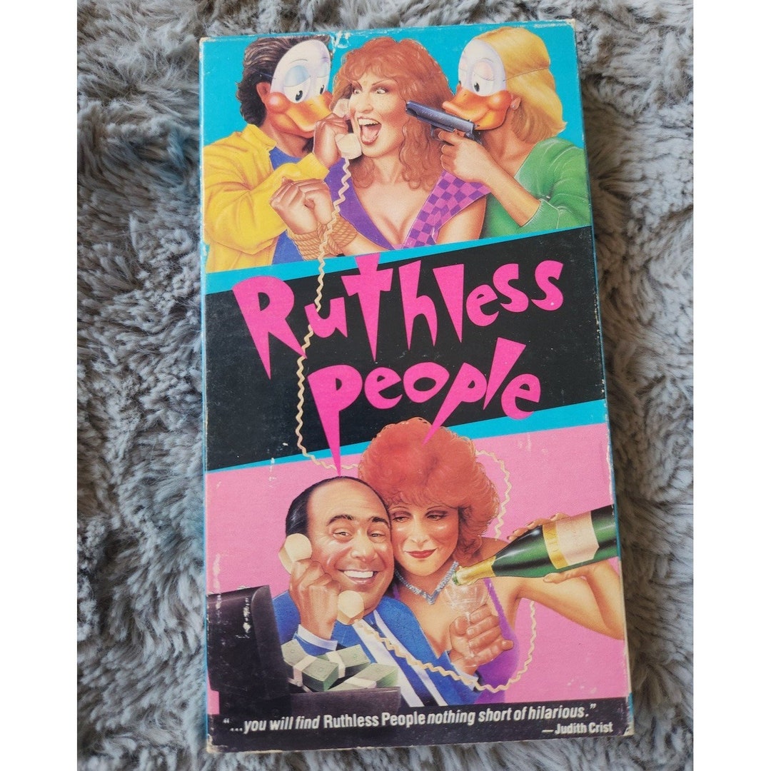 Vintage Ruthless People VHS Tape - Etsy