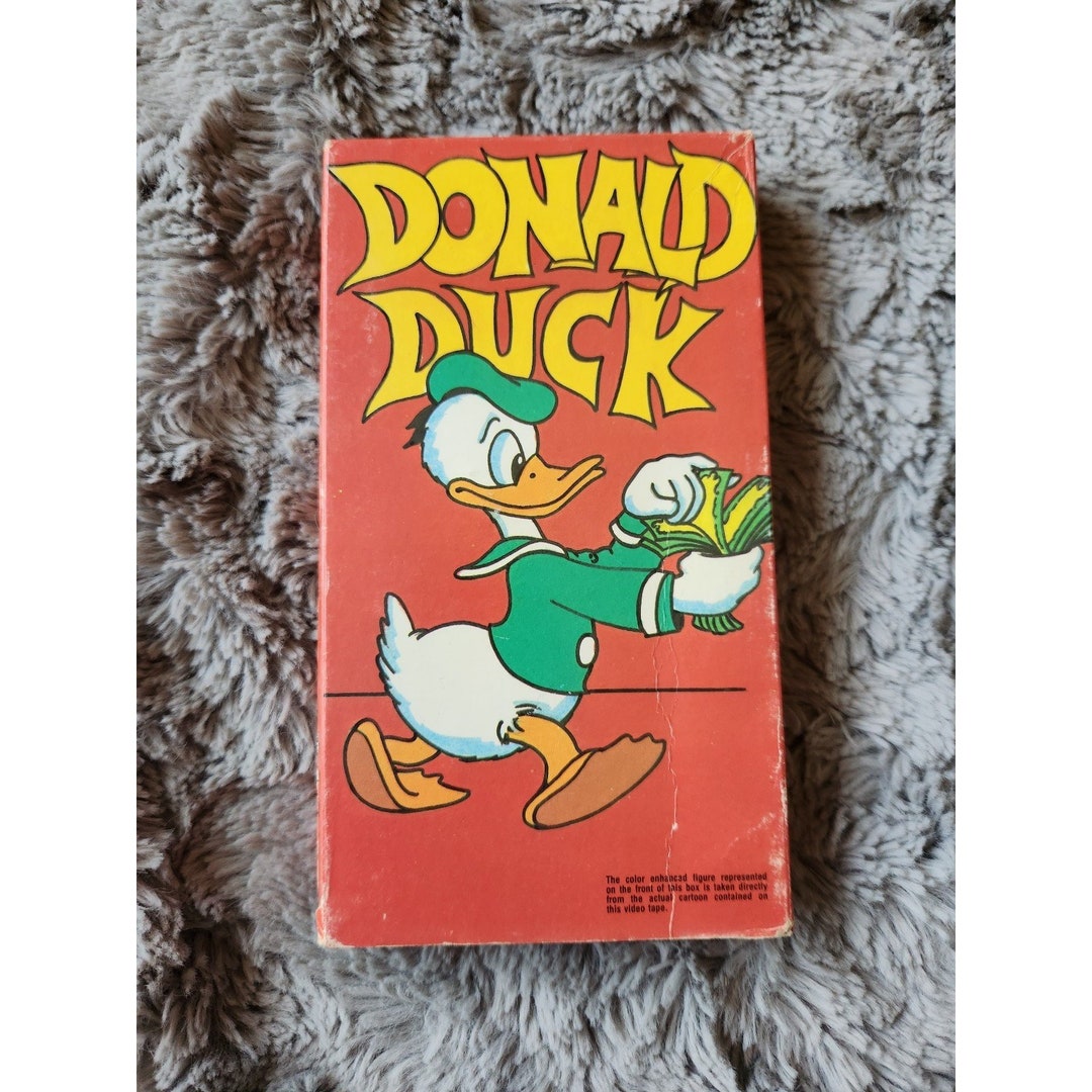 Vintage Donald Duck VHS Tape - Etsy