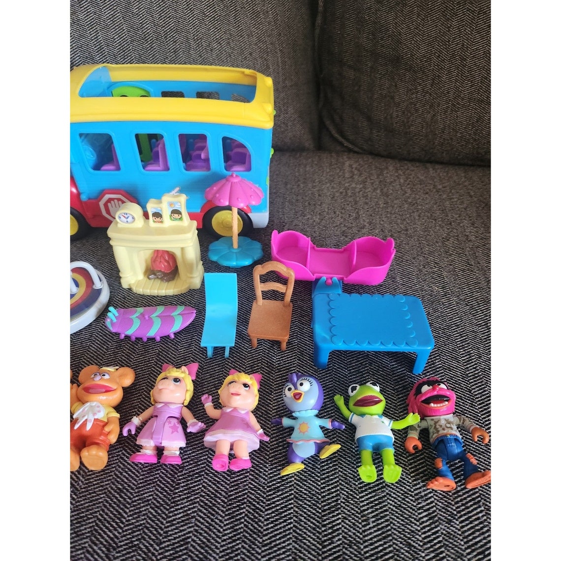 Muppet Babies Bus, Posable Figures, Accessories - Etsy UK
