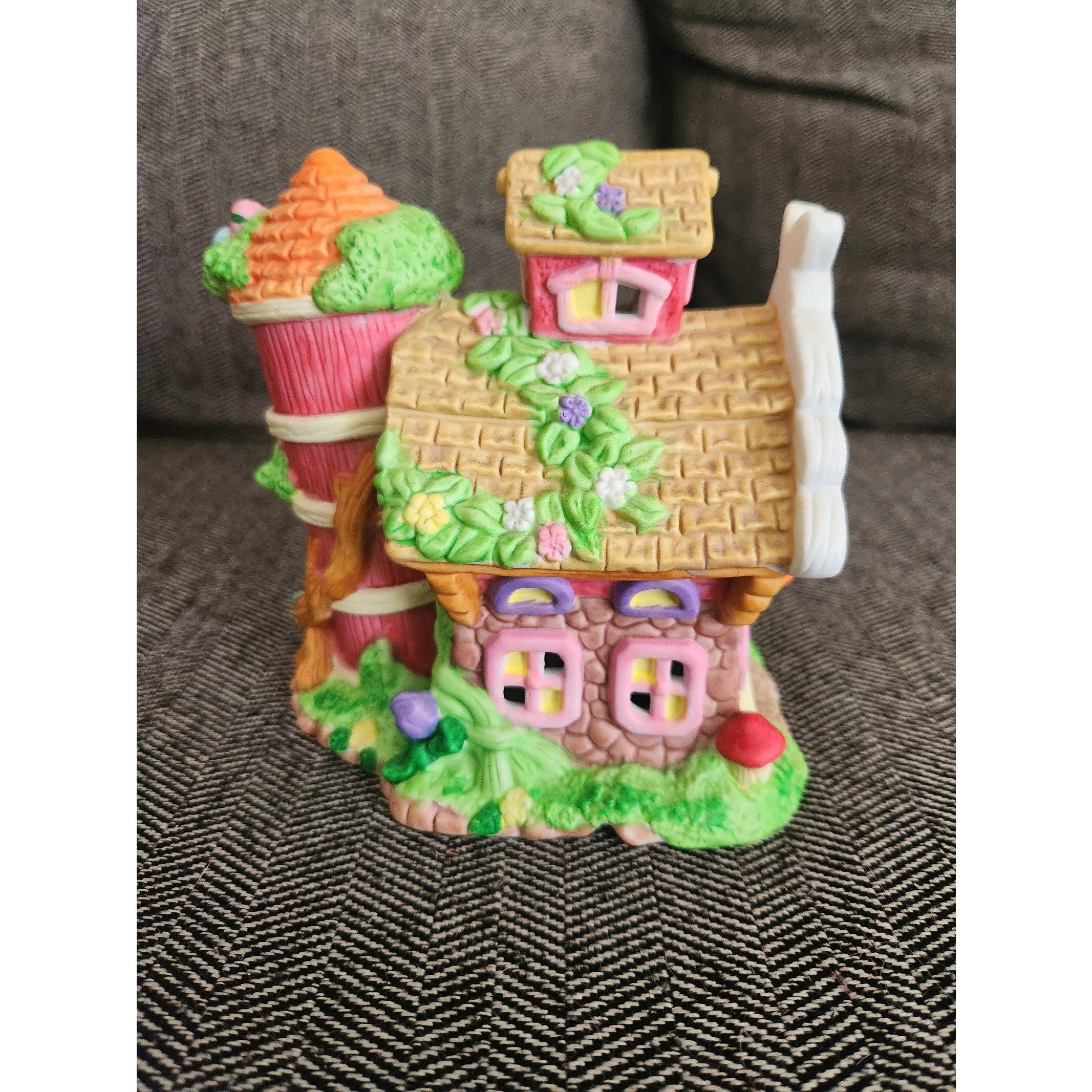 Vintage Cottontale Cottages Cottage House Easter Village Bunnies Spring ...