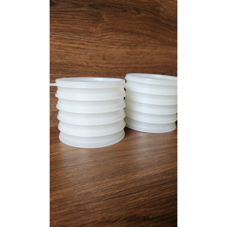 Vintage Tupperware Hamburger Patty Ring & Press 882 883 884 W 8 Keepers ...