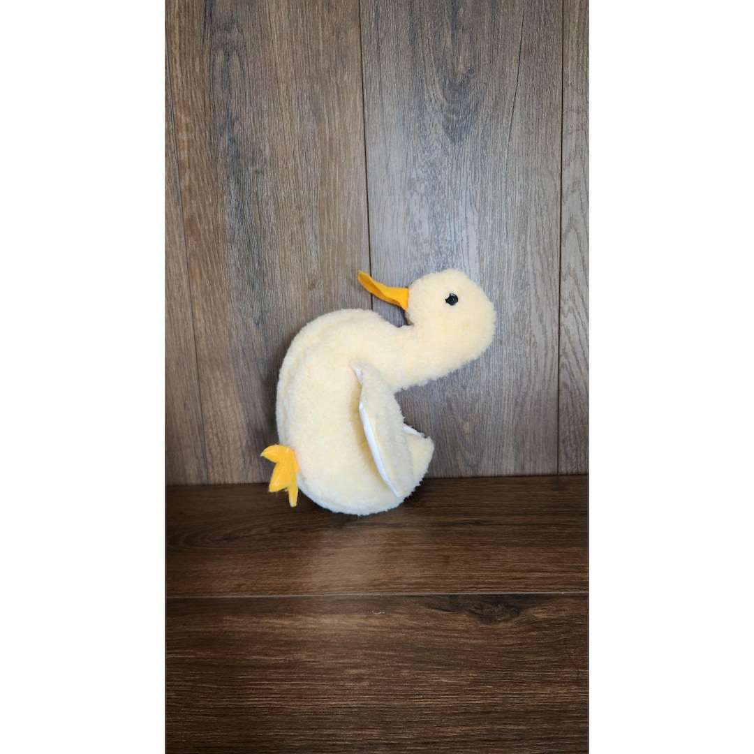 Vintage Yellow Duck 9" Plush Stuffed Animal Toy - Etsy