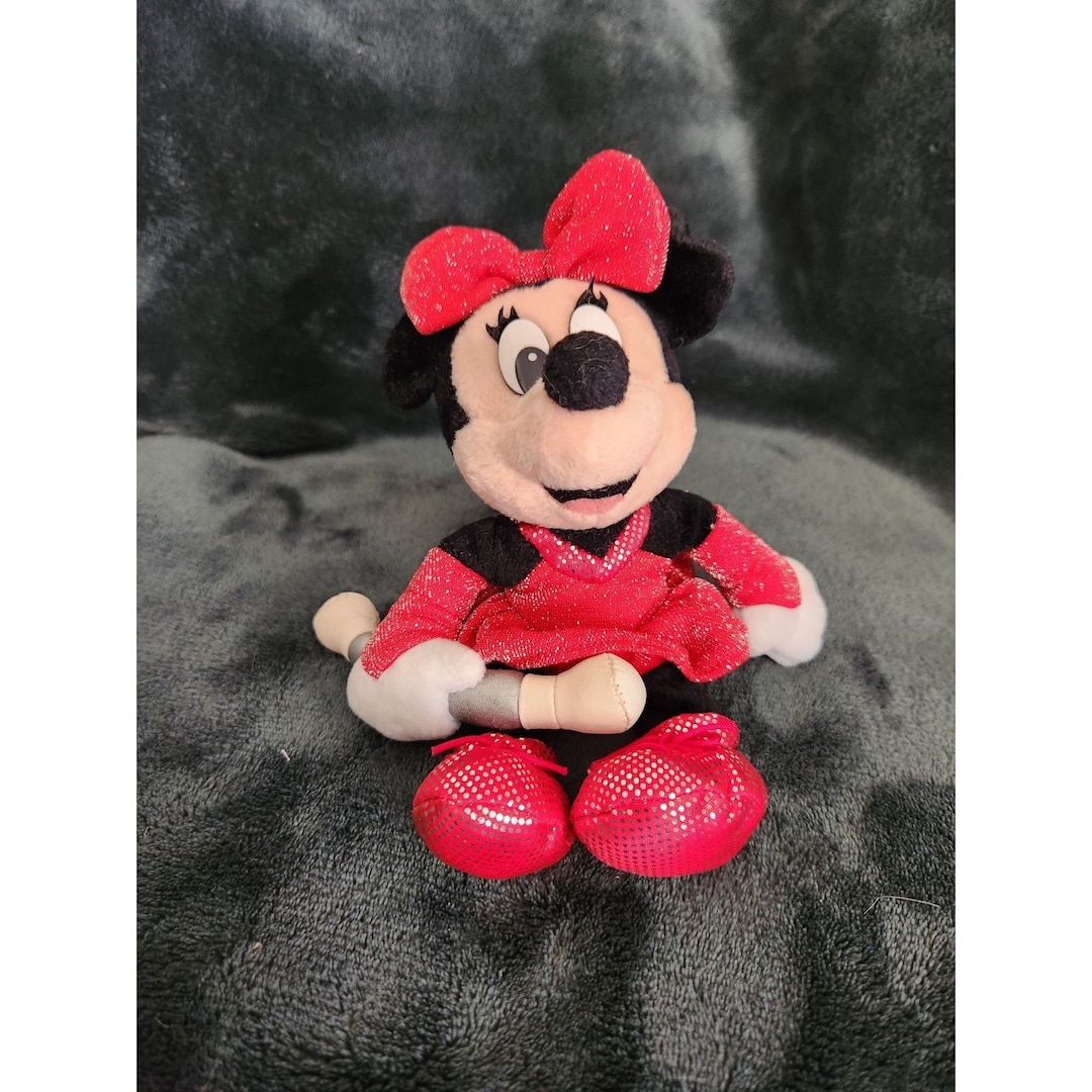 Minnie Mouse Disney World Parks Plush Stuffed Animal - Etsy