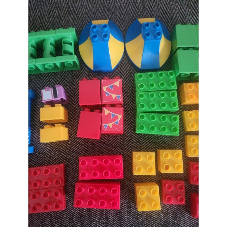 Mega Bloks Jumbo Circus Pieces Bundle Set Vintage Building Blocks - Etsy