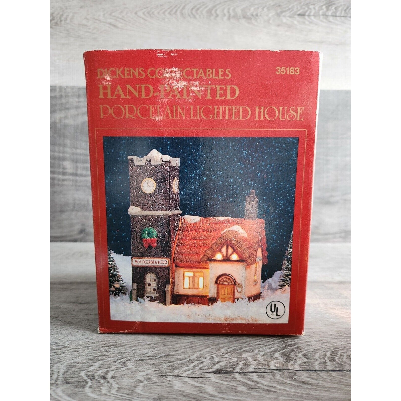 Dickens Collectables Towne Series Hand Painted Porcelain the Watchmaker ...