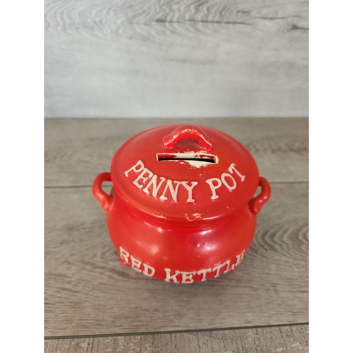 Vintage Lego Penny Pot Red Kettle Antique Piece - Etsy