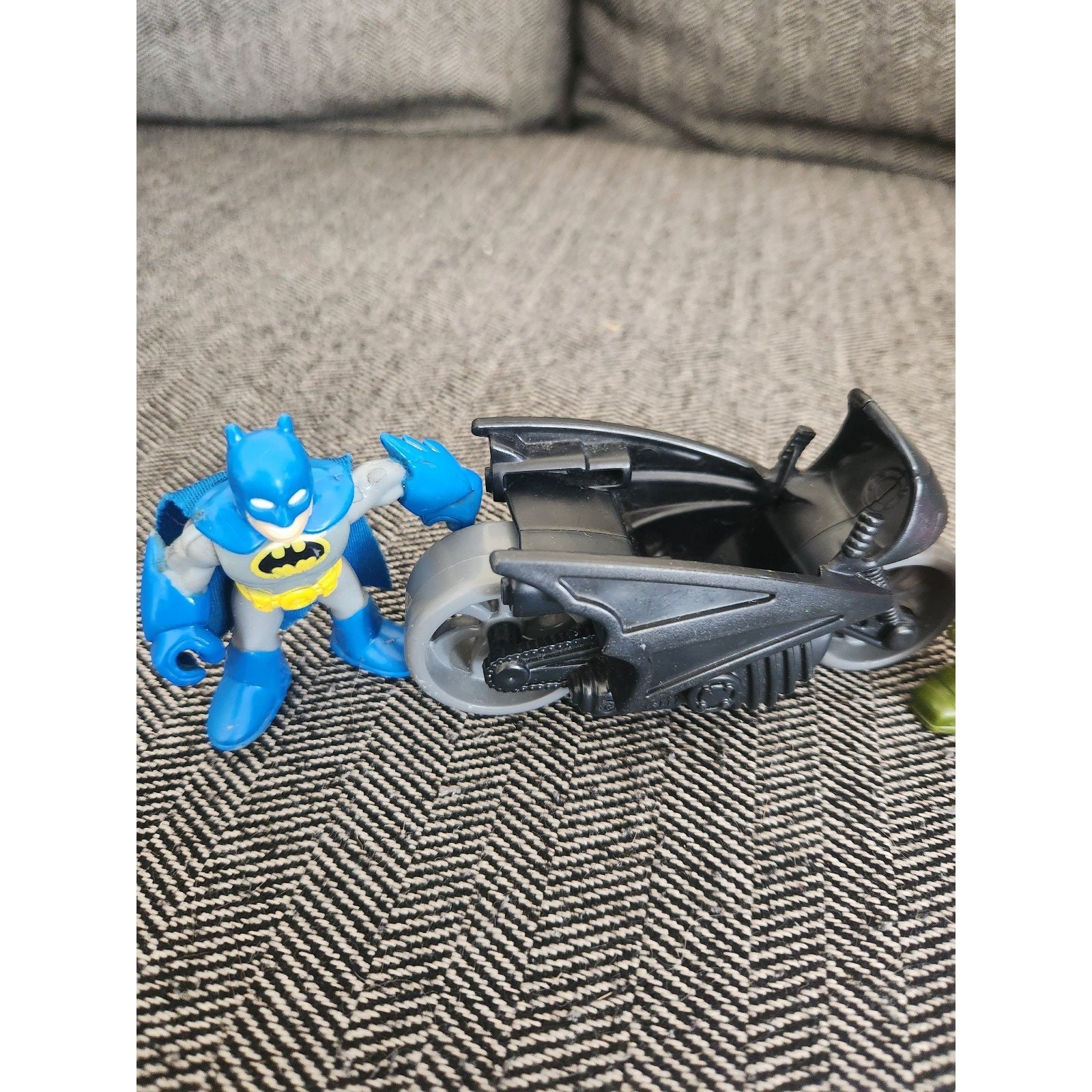 2011 Imaginext Batman Batcycle With Batman and Robin - Etsy