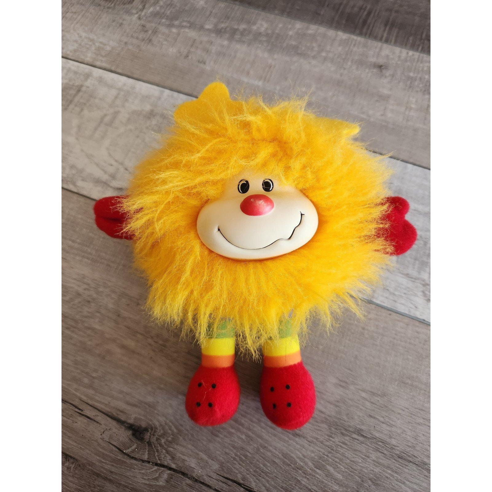 Vintage Yellow Spark Sprite - Rainbow Brite Sprite 1983 Mattel Plush ...
