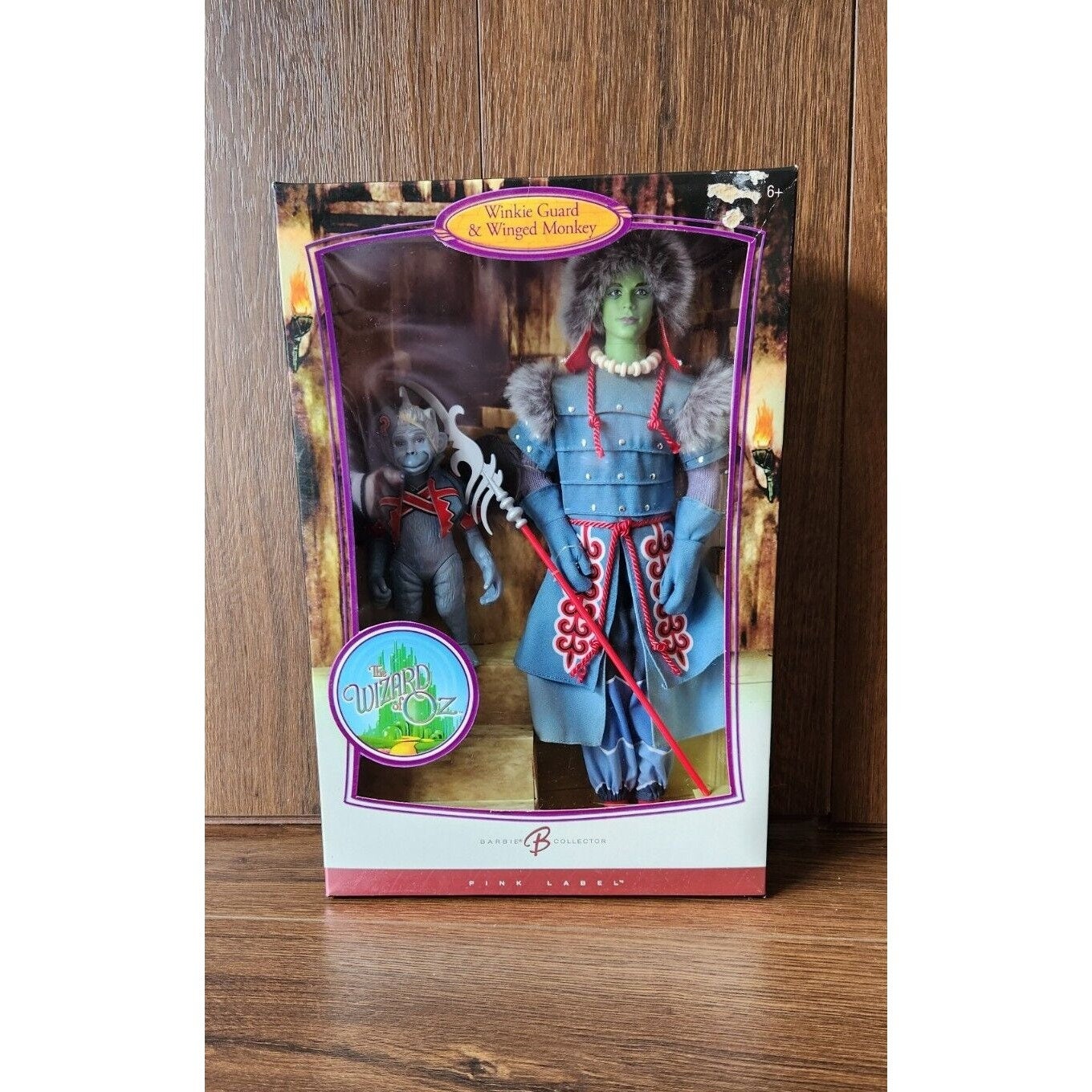Wizard of Oz Ken Winkie Guard & Winged Monkey 2006 Barbie Doll Pink ...