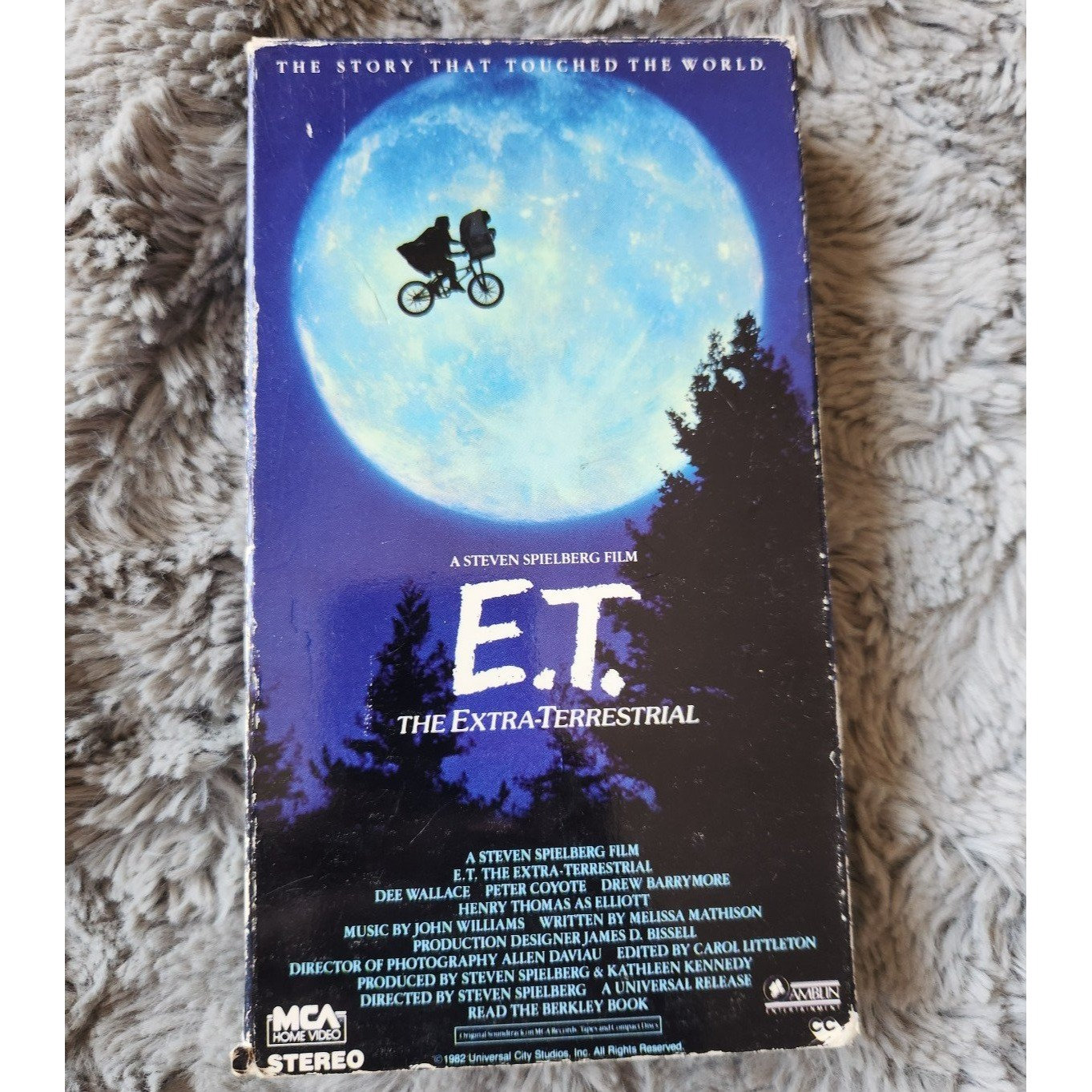 Vintage E.T. VHS Tape - Etsy
