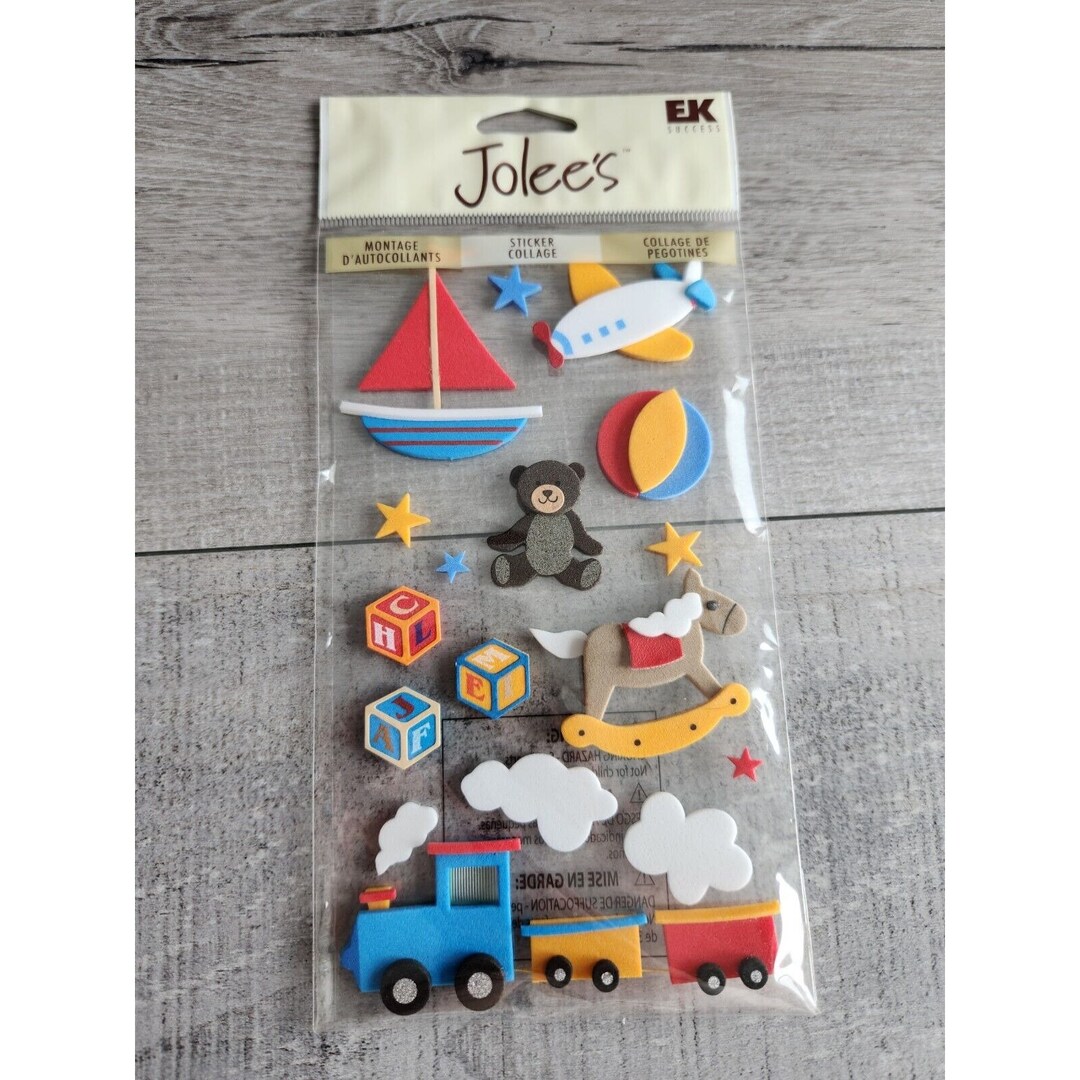 Little Boy Scrapbooking Card Stickers NEW Jolee's - Etsy