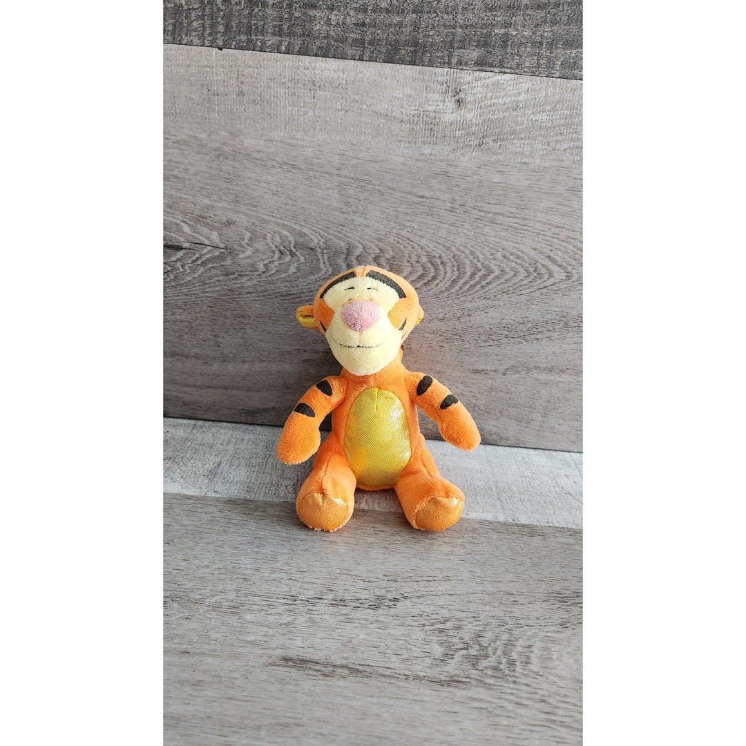 TY Sparkle Tigger Disney Winnie the Pooh Plush 5" Mini Stuffed Animal ...