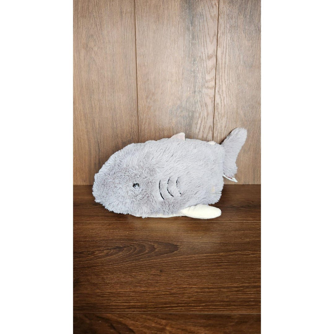 Pillow Pets Peewees Gray Sharky Shark Plush Stuffed Animal 15 Toy - Etsy