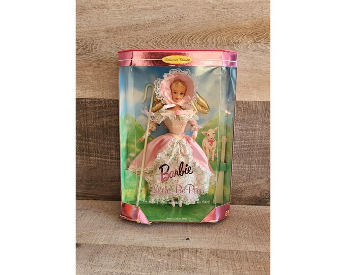 Vintage 1995 Barbie as Little Bo Peep Doll #14960 Collector Edition ...