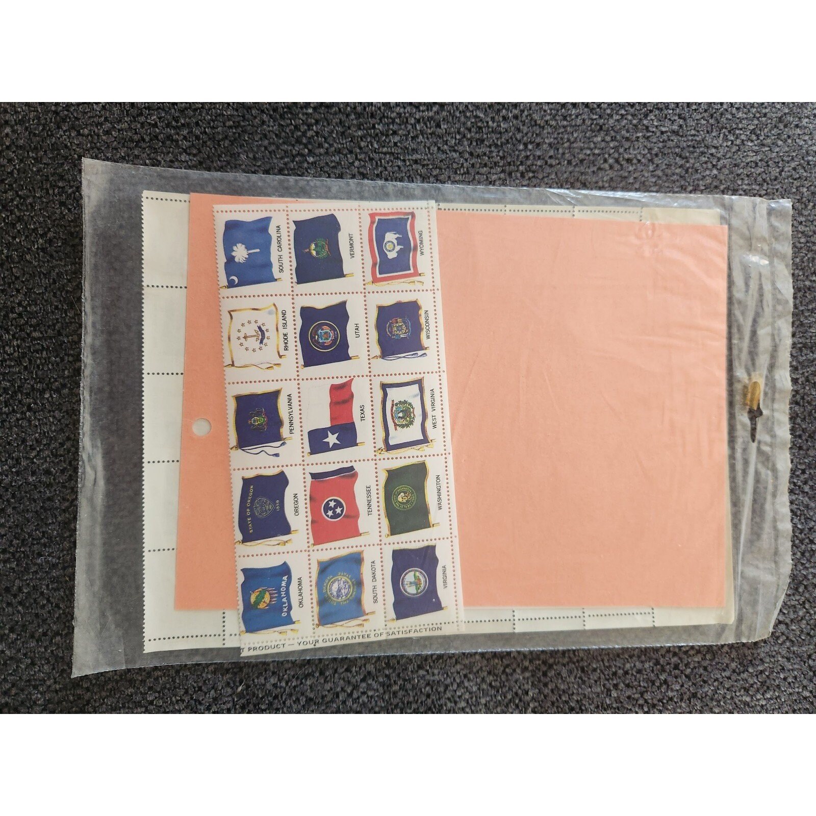 50 State Flags of the U.S. Stamps Sheet by Harris From 1993 - Etsy