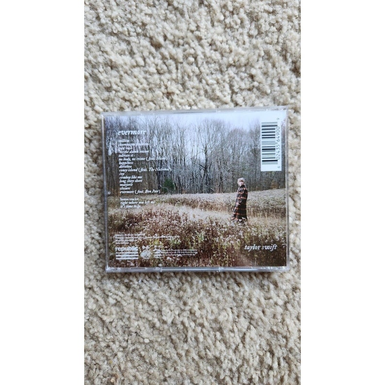 Taylor Swift Evermore CD Album - Etsy