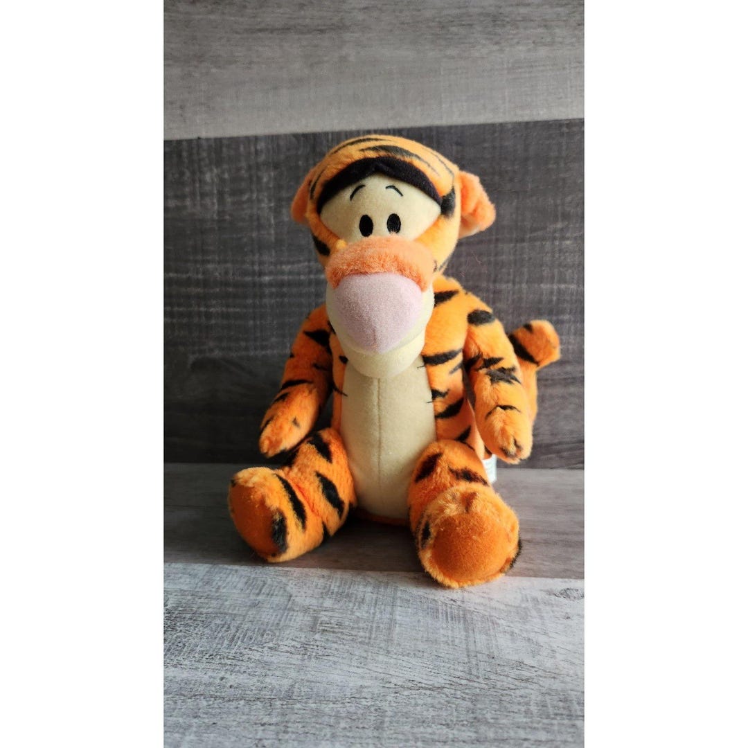 Vintage Fisher Price Winnie the Pooh Talking Tigger Plush Stuffed ...
