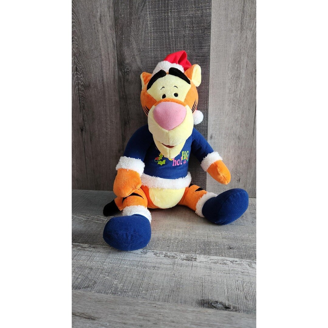 Vintage Winnie the Pooh Dandee Christmas Tigger Plush Stuffed Animal - Etsy