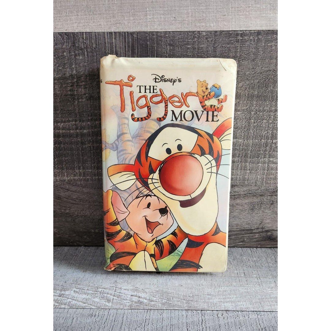 Vintage Disney the Tigger Movie Animated VHS Movie Collectible With ...