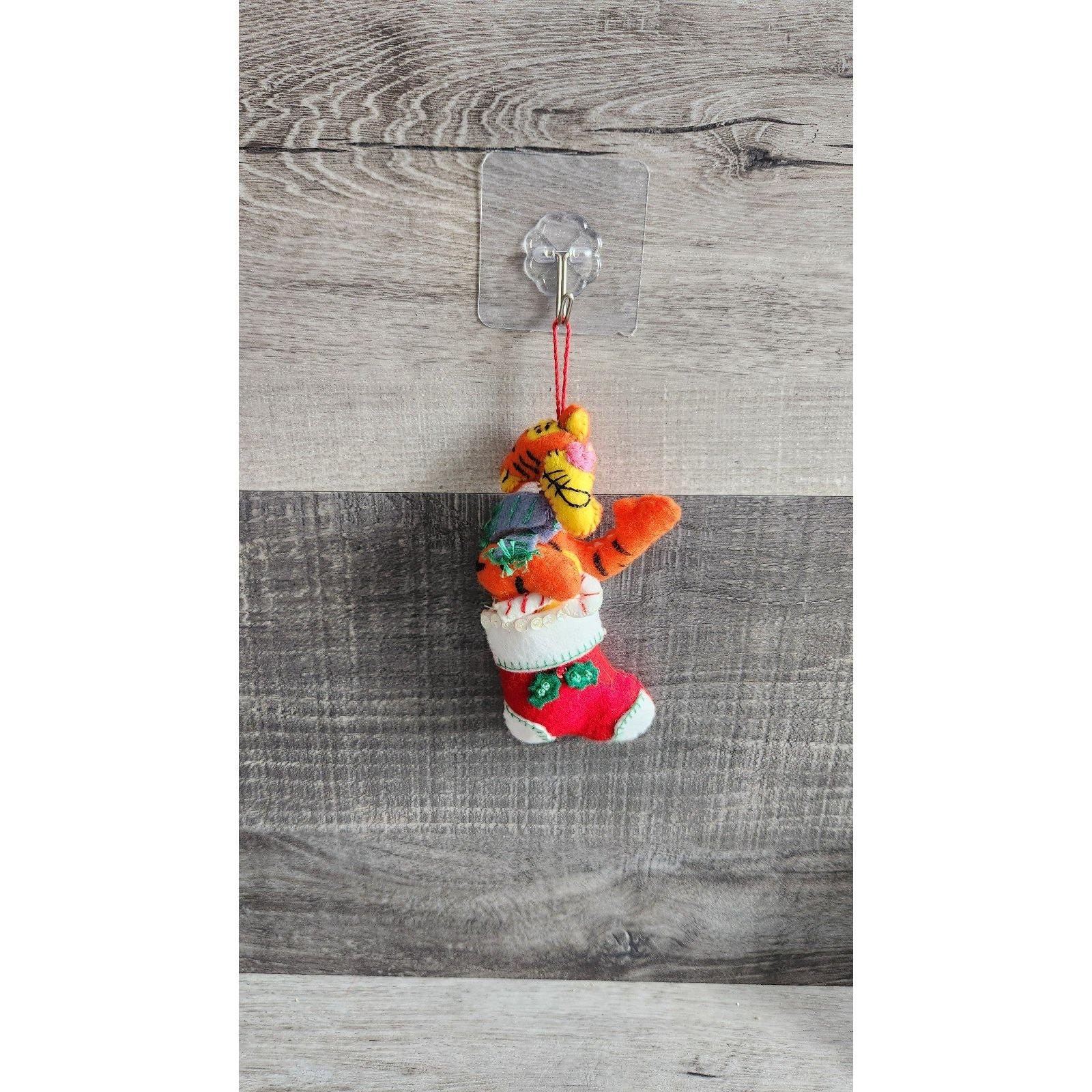 Vintage Disney Winnie the Pooh Tigger Christmas Stocking Ornament - Etsy