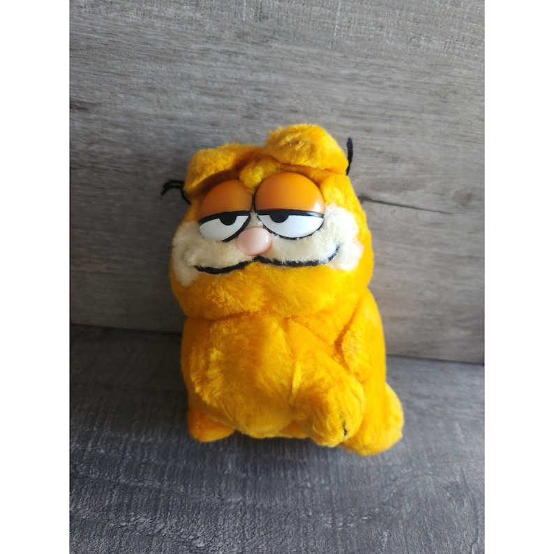 Dakin Sitting Garfield Stuffed Animal Vintage Plush - Etsy