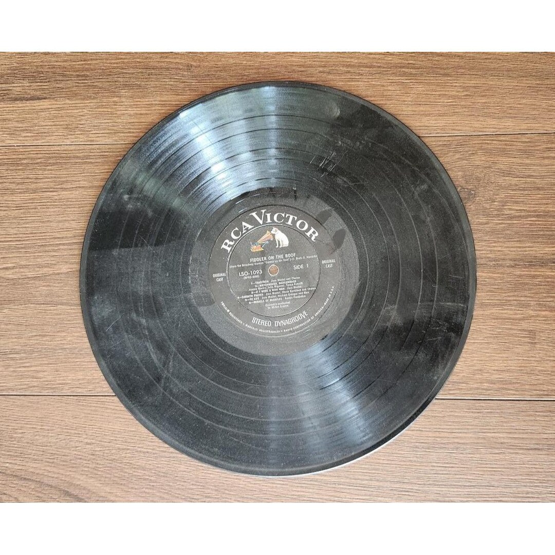 1964 Fiddler on the Roof Original Broadway Cast Recording RCA Victor ...