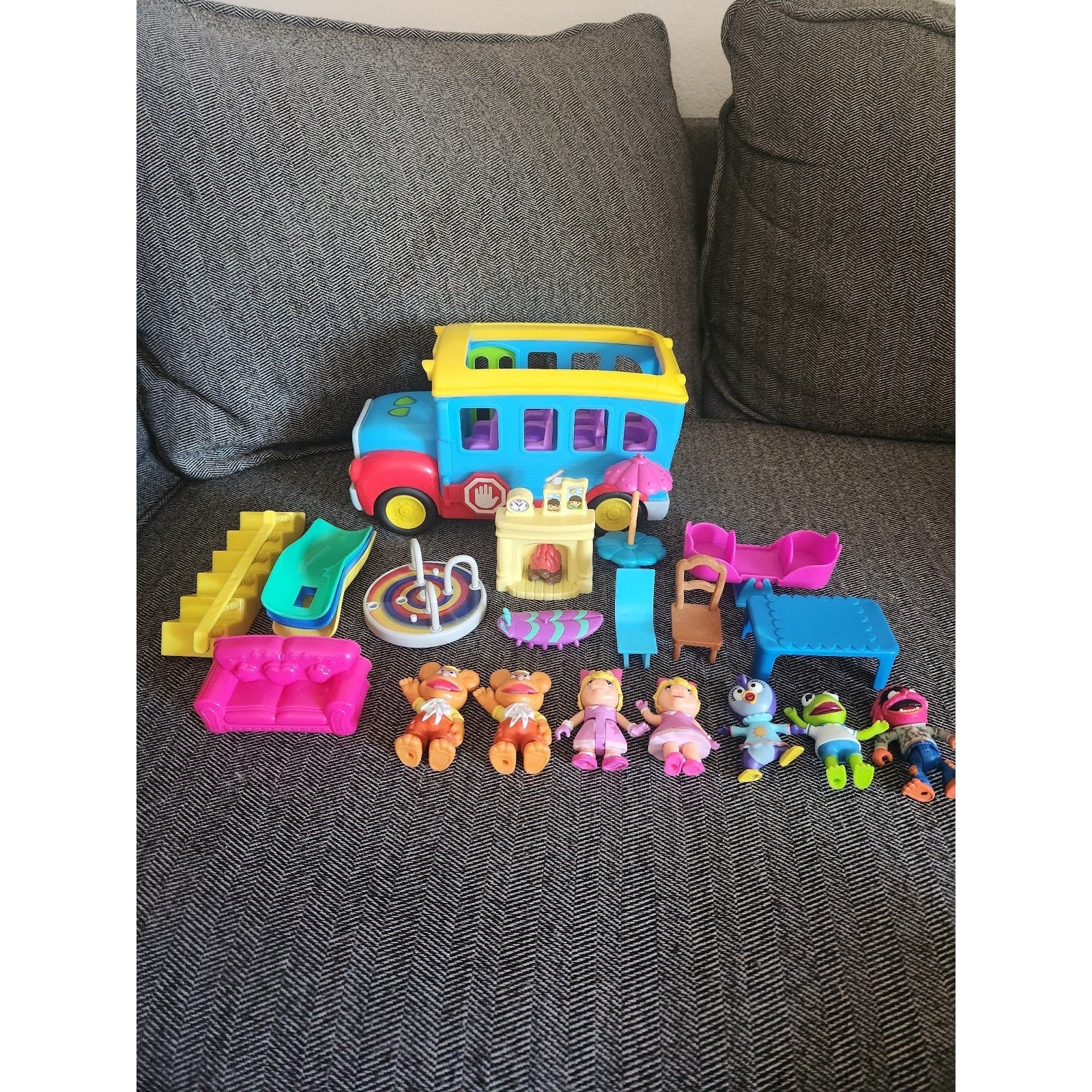 Muppet Babies Bus, Posable Figures, Accessories - Etsy UK