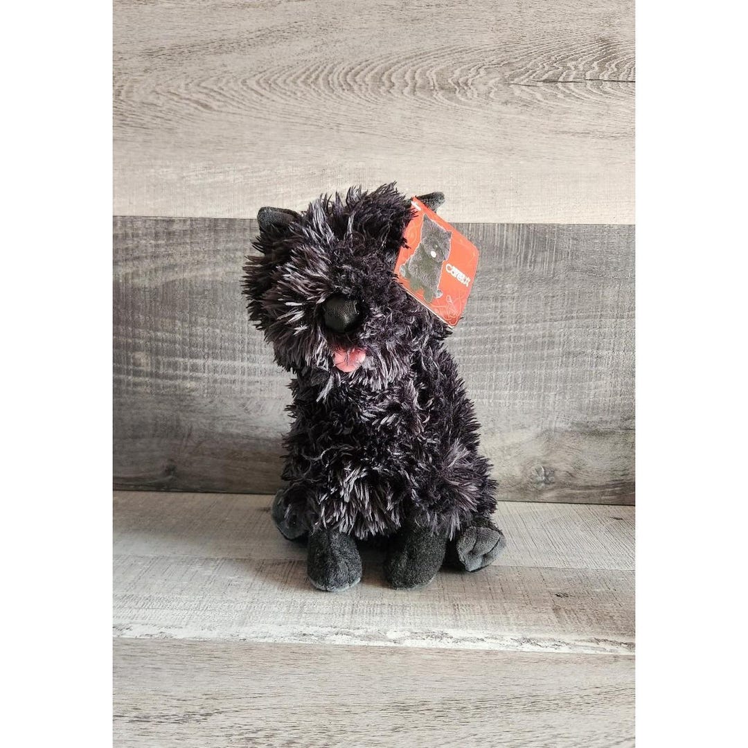 Wizard of Oz Plush Toy Toto Terrier Dog 10" Kohl's Halloween Black ...