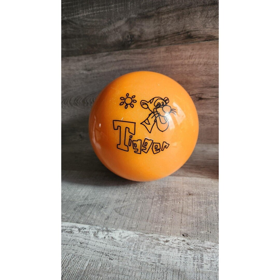 Vintage Disney Winnie the Pooh Tigger Bowling Ball Collectible - Etsy