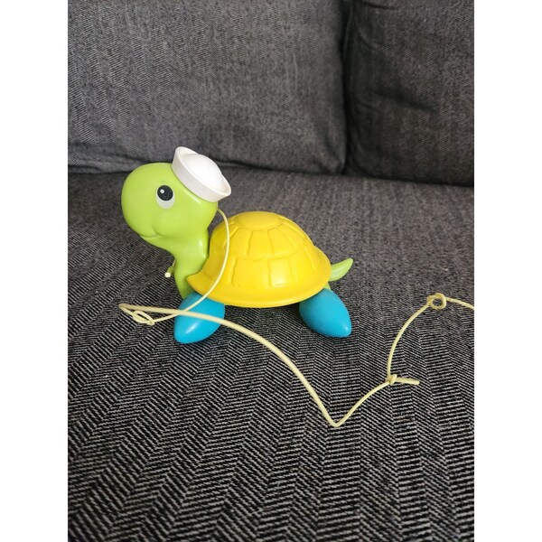 Turtle Pull Toy - Etsy