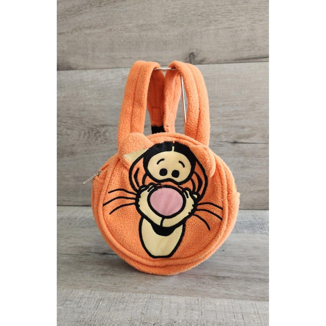 Vintage Winnie the Pooh Tigger Mini Backpack Plush Purse Bag ...