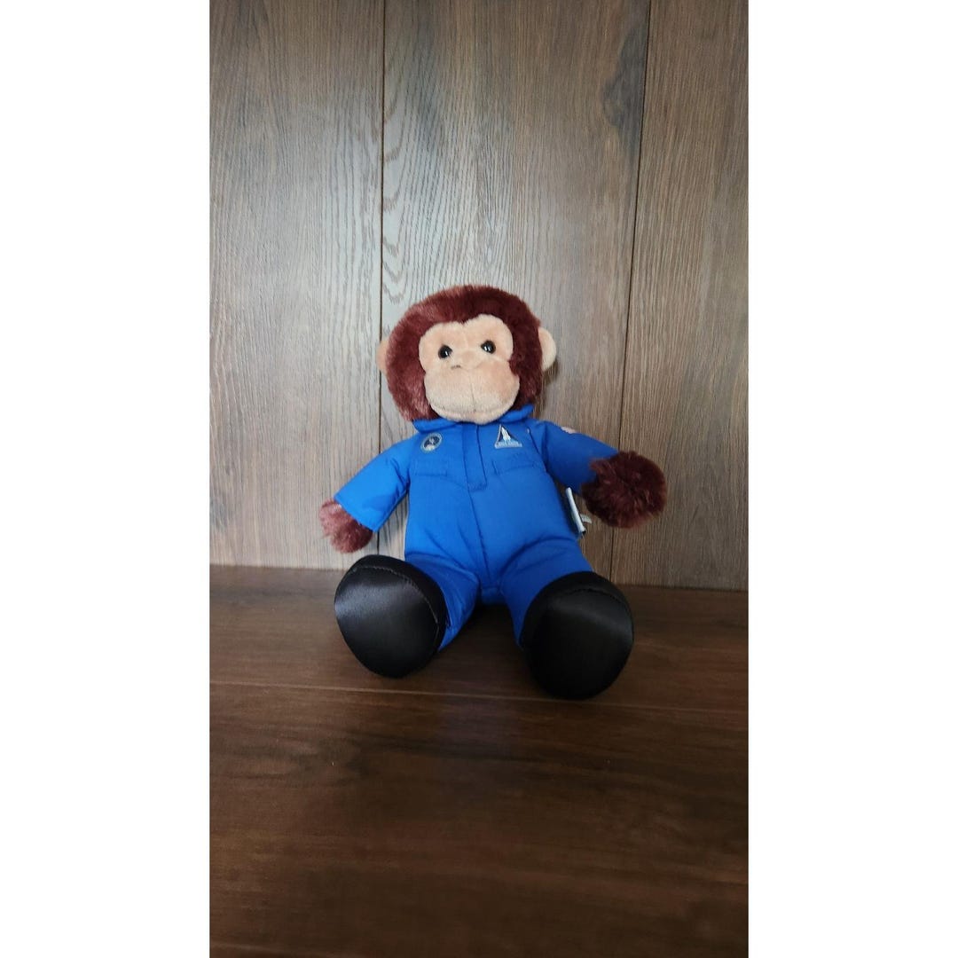 NASA Astronaut Space Monkey Plush Stuffed Animal Smithsonian ...