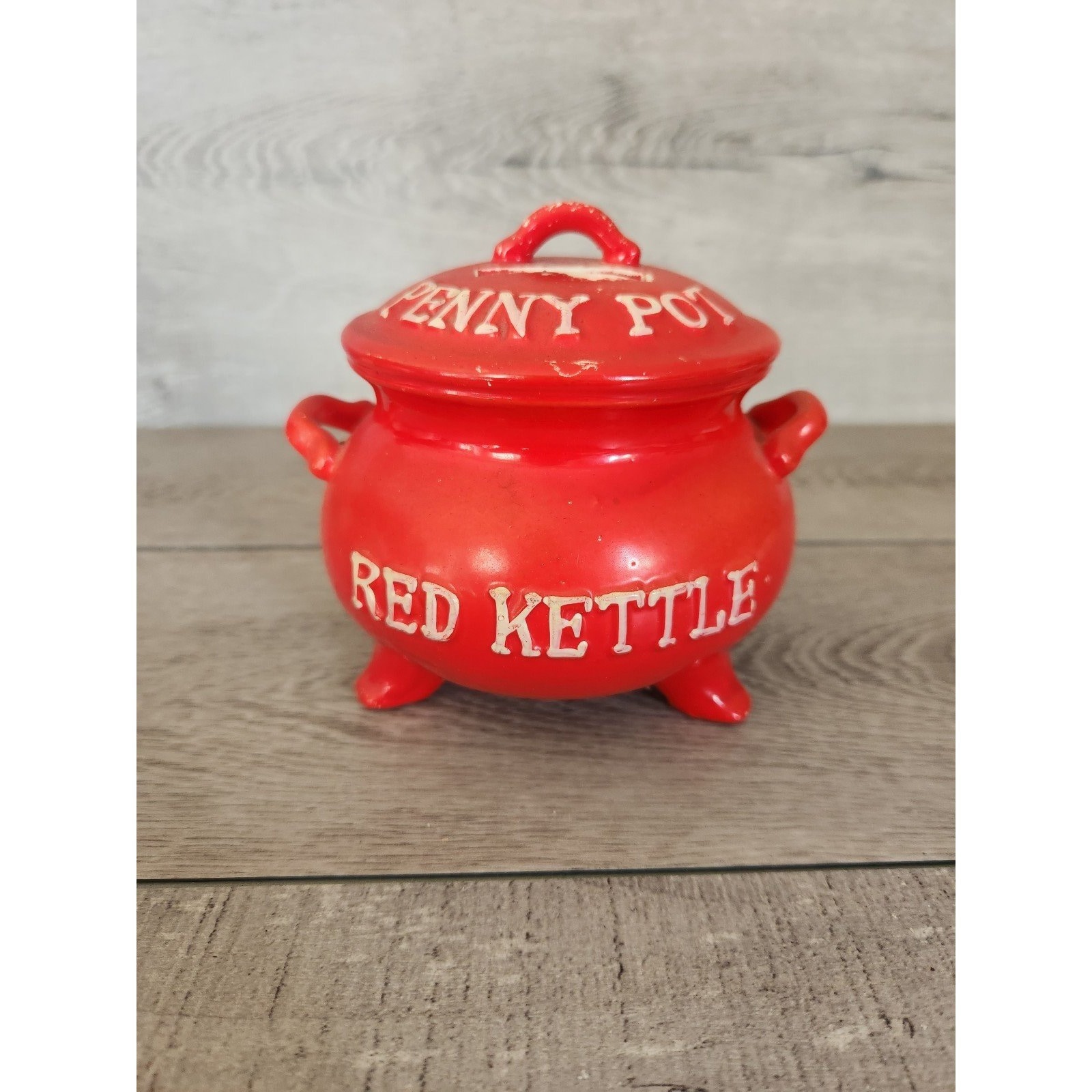 Vintage Lego Penny Pot Red Kettle Antique Piece - Etsy