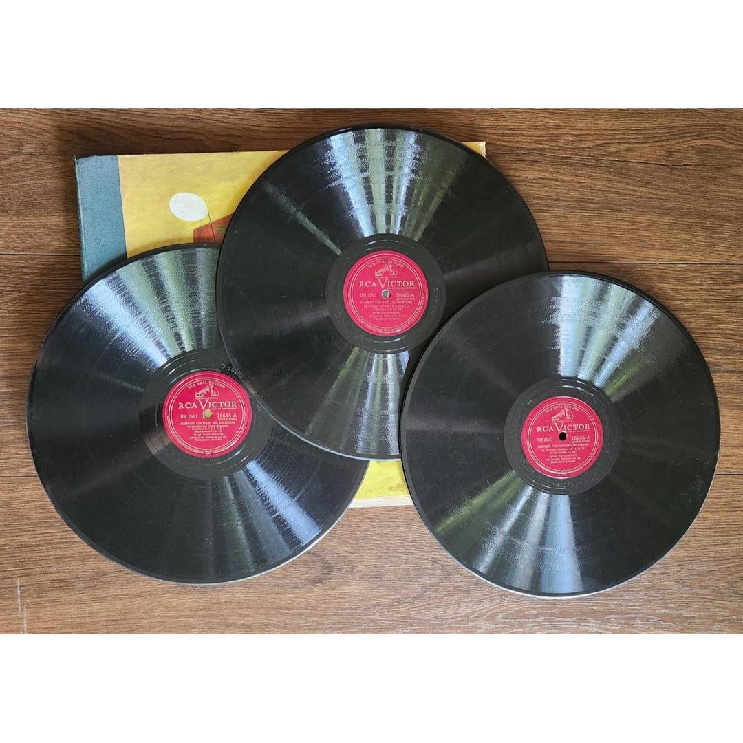 Vintage Red Seal Records Rhapsody on a Theme by Paganini Vinyl Record 3 ...