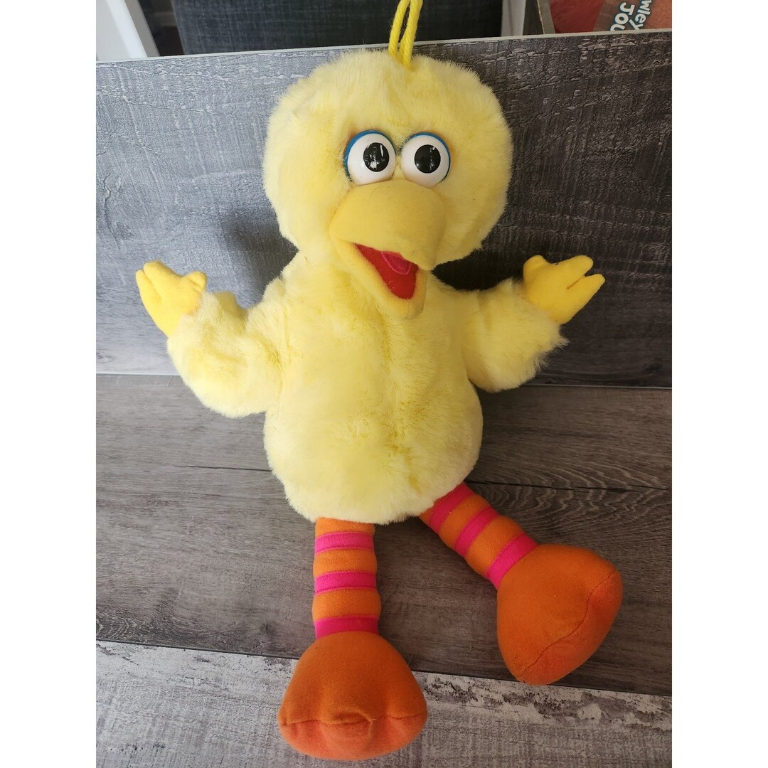 Vintage Tyco Playtime Big Bird Plush Stuffed Animal - Etsy