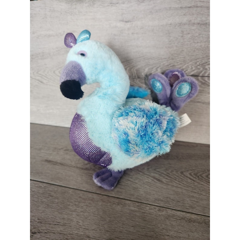 Blue Peacock Bird WEBKINZ Ganz Plush - Etsy