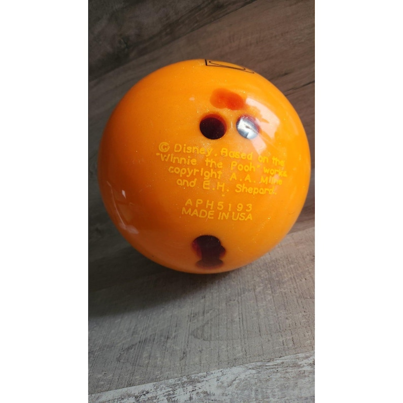 Vintage Disney Winnie the Pooh Tigger Bowling Ball Collectible - Etsy