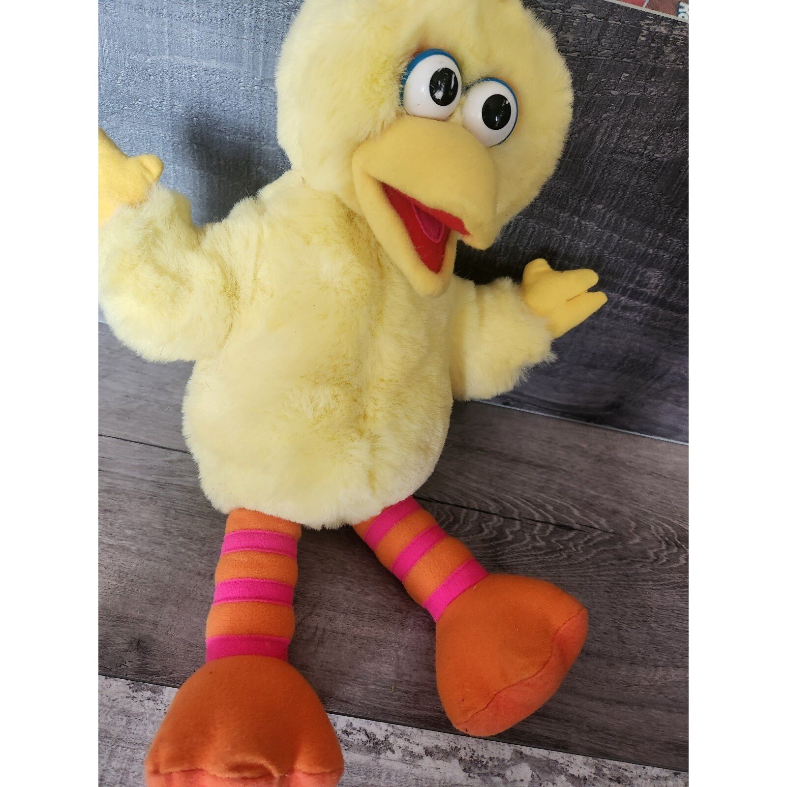 Vintage Tyco Playtime Big Bird Plush Stuffed Animal - Etsy