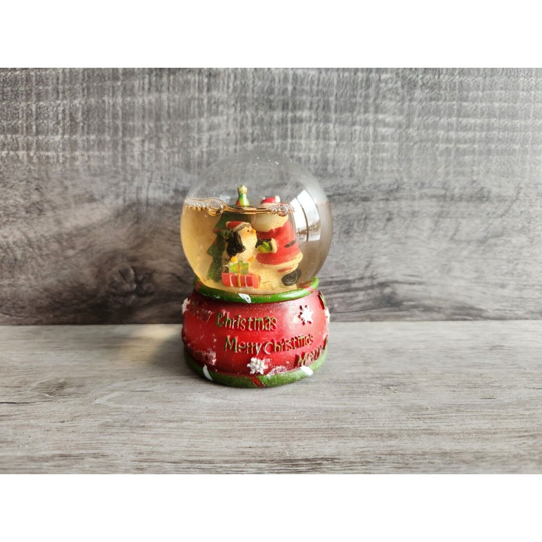CVS Pharmacy Santa Clause and Penguin Christmas Snow Globe - Etsy