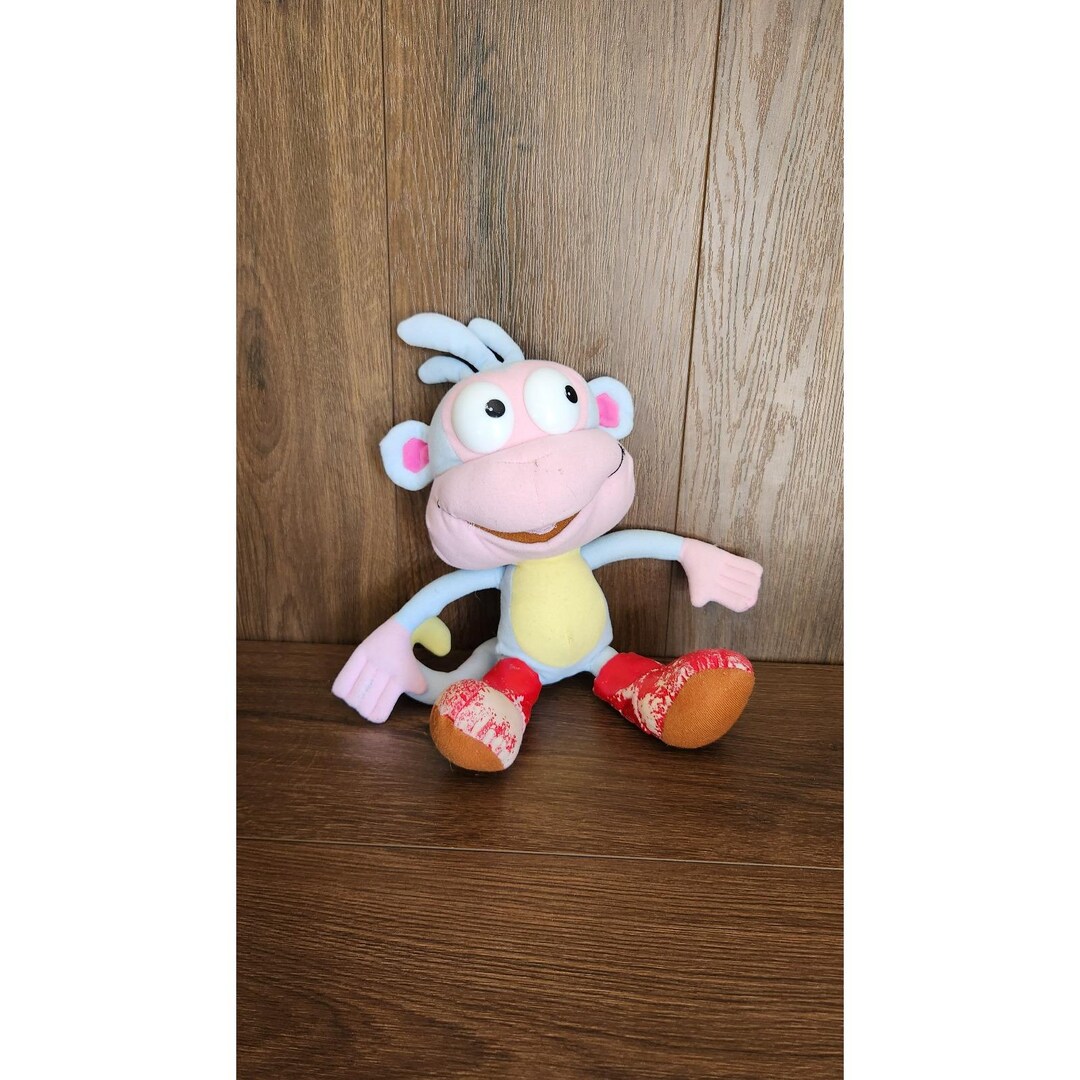 Boots the Monkey Dora the Explorer Plush Pre-owned 2002 Nanco Stuffed ...