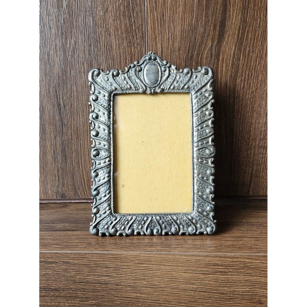 Vintage Silvers Heavy Metal Picture Frame Antique Home Decor - Etsy