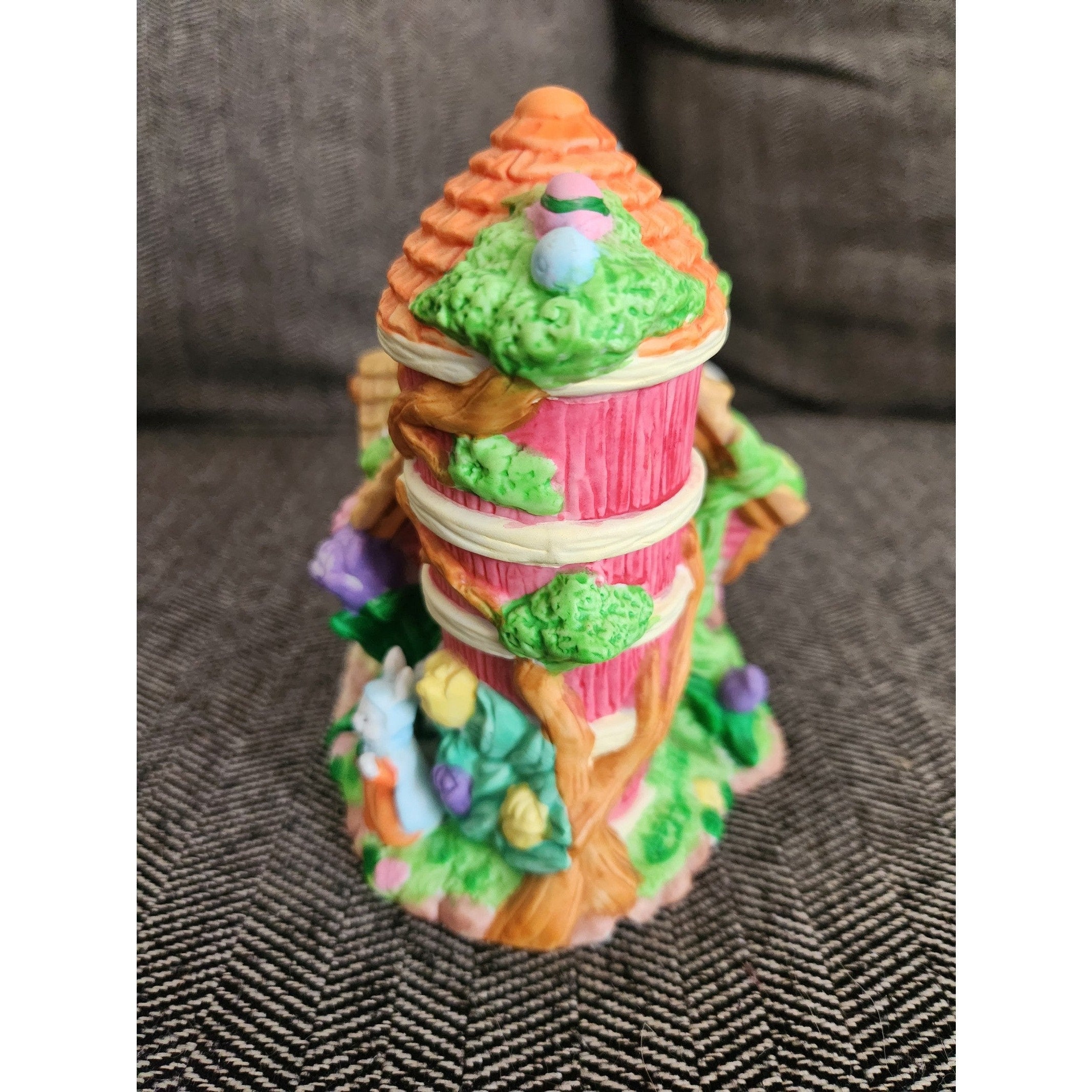 Vintage Cottontale Cottages Cottage House Easter Village Bunnies Spring ...
