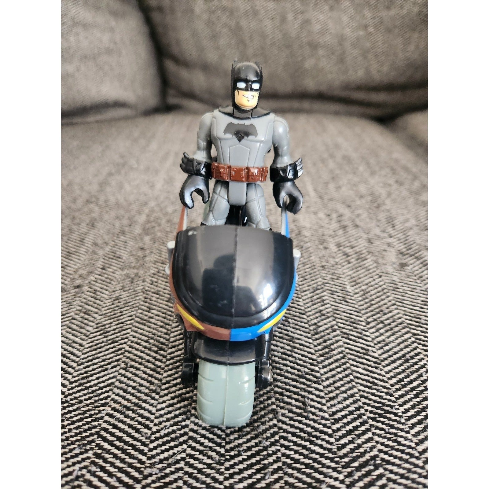 2009 Fisher-price Imaginext DC Super Friends: Blue Batcycle - Batman ...
