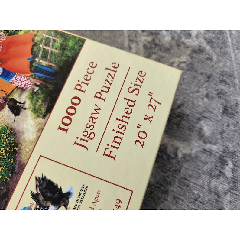 Seaside Campground Puzzle 1000 Pieces - Etsy