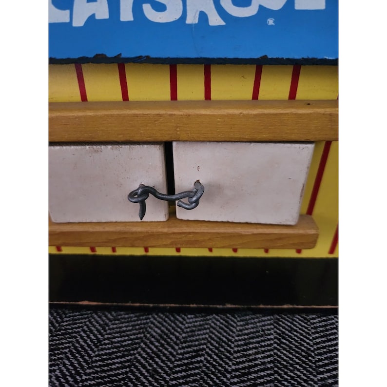 Vintage 1960s Toy Playskool Wooden Lock up Barn Learn and Play - Etsy